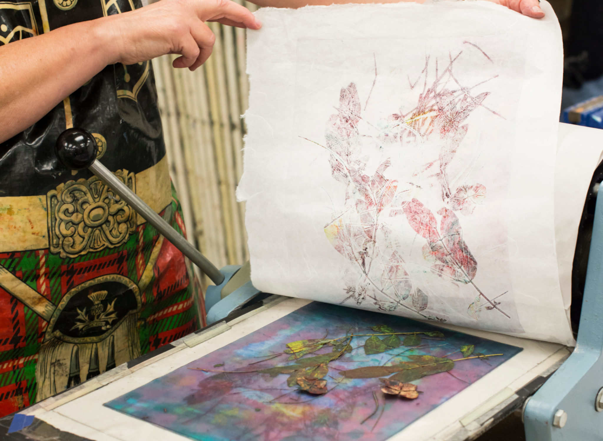 Monotype Printing With A Press ACP22401 New Art Center In Newton
